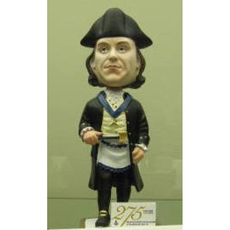 Bobblehead - Franklin - Grand Lodge of Masons in Massachusetts